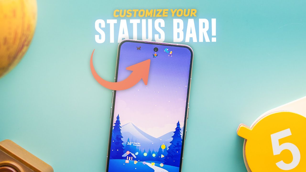 Transform your status bar in seconds with this app