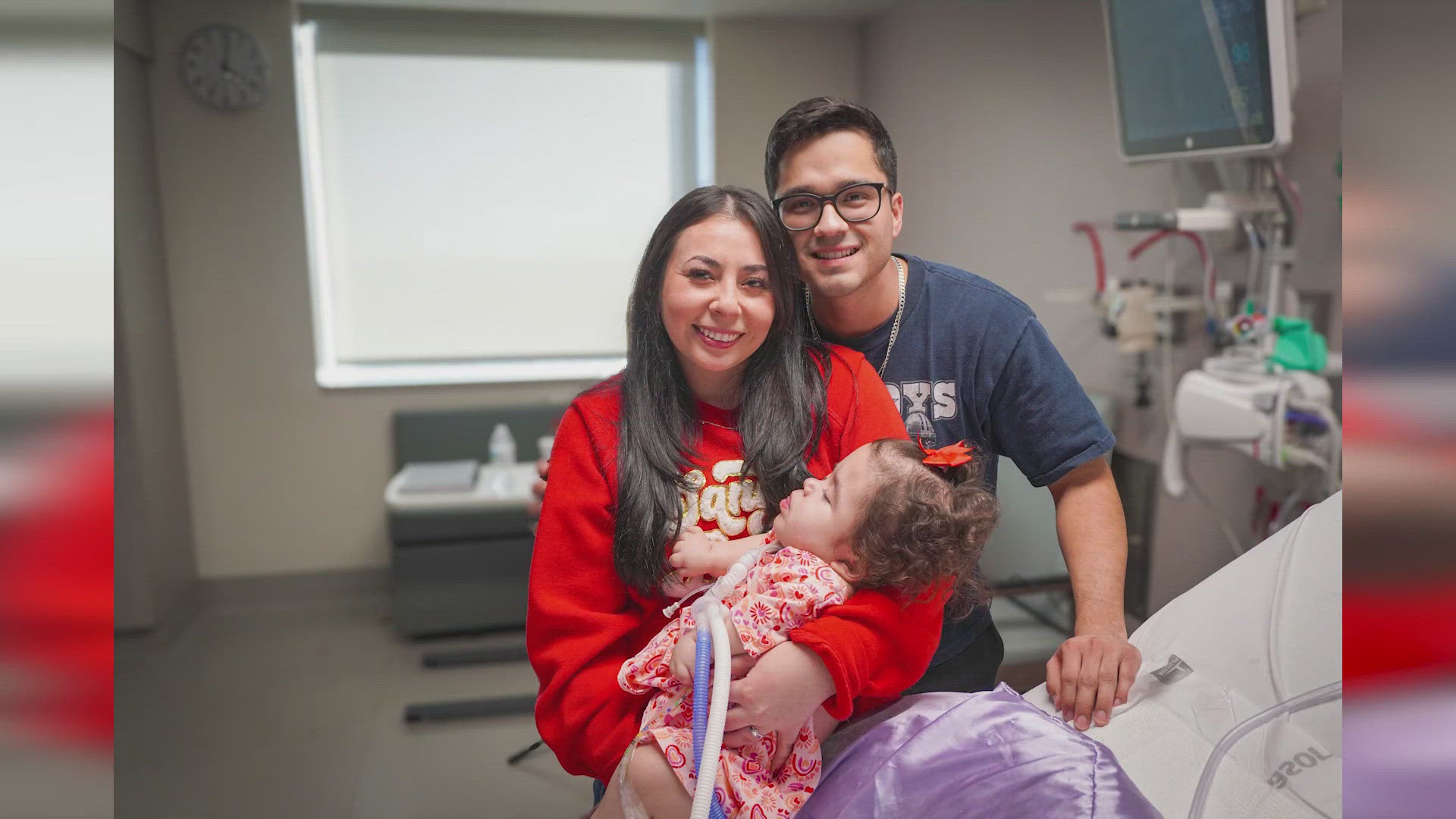 Christmas wish granted: Baby returns home from hospital after 16 months ...