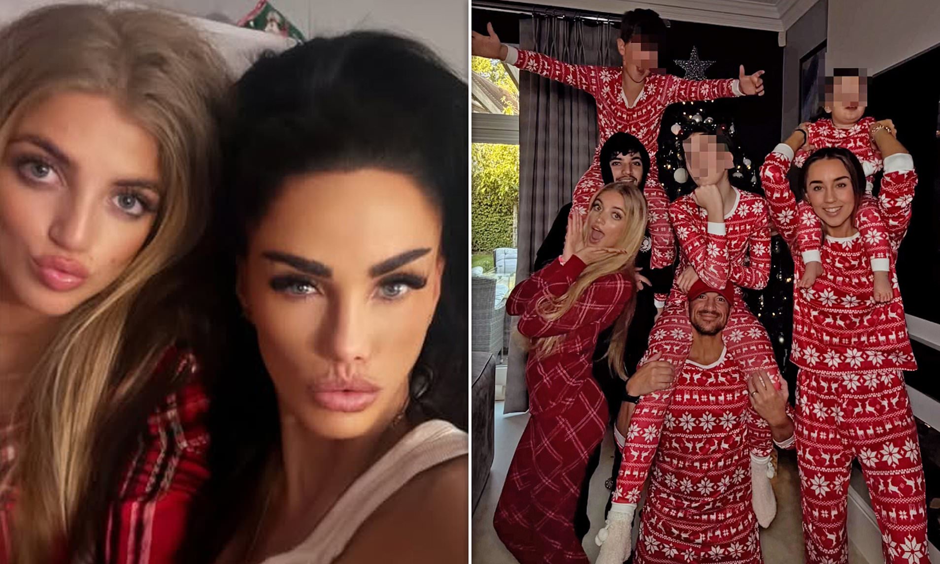 Katie Price reunites with Princess for Christmas after she spent the ...