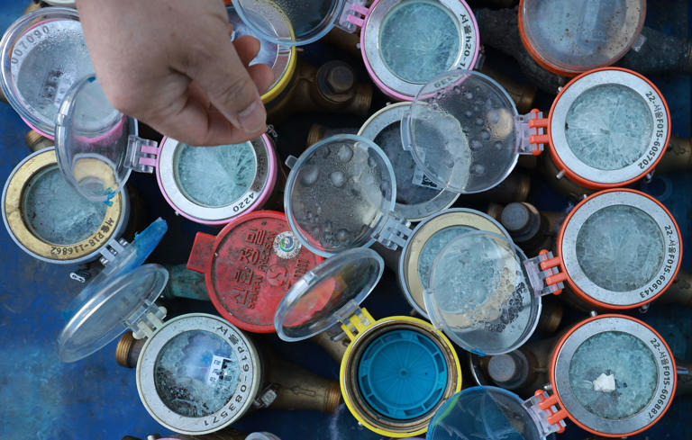 Seoul cold wave: 38 water meters freeze