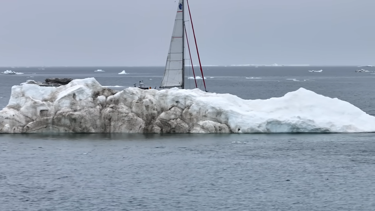 How they sailed straight into massive amounts of sea ice