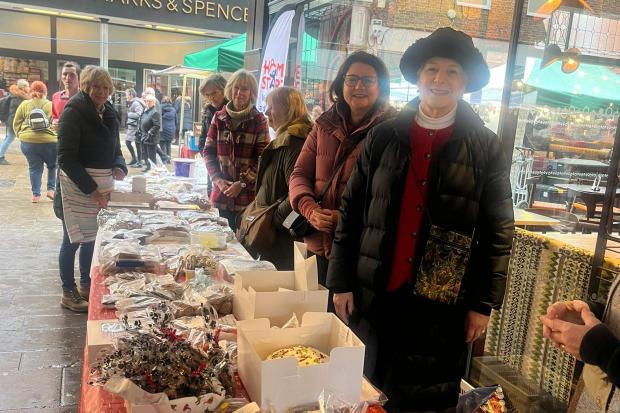 Cakes and cookies quickly snapped up at bake sale
