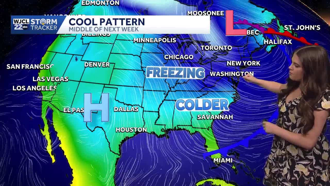 Cold end to the year next week