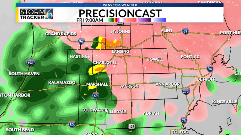 Freezing rain will make travel difficult Friday