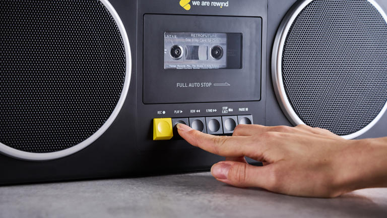 I tested We Are Rewind's boombox – it's an old-school analog delight