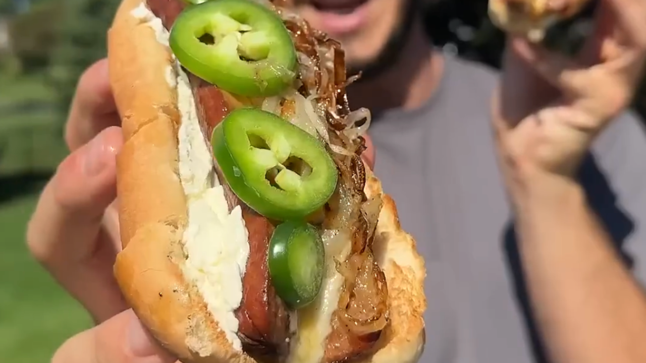 Recipe: Seattle-style hot dogs with cream cheese