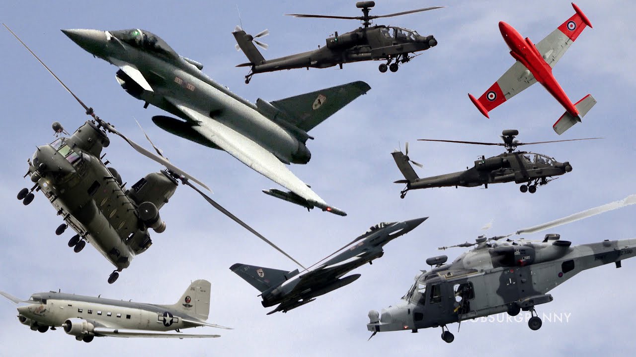 The flybys at Duxford that made the crowd stop everything