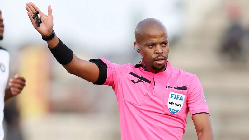 South African referee Abongile Tom at centre of VAR chaos at Afcon