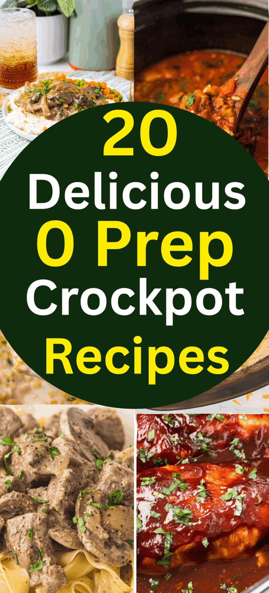 20+ easy and tasty 0 prep crockpot recipes for this occasion