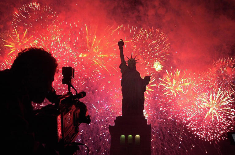 Times Square to hold second ball drop in July to mark America’s 250th ...