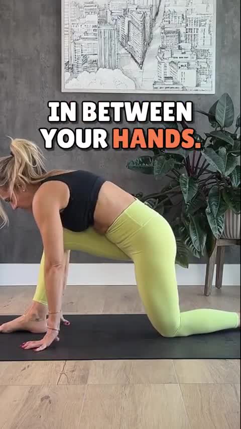 This yoga trick makes Warrior II easy!