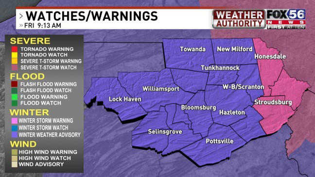 Winter storm closing in: PennDOT, Turnpike to restrict traffic on major ...