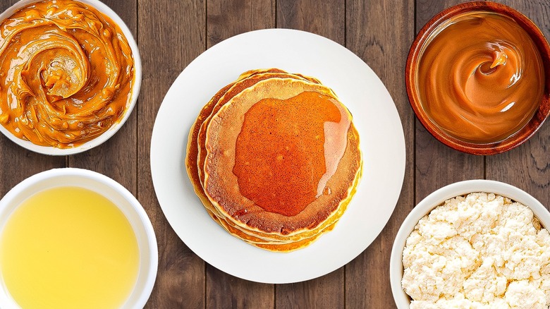 20 tasty toppings for pancakes that aren't maple syrup