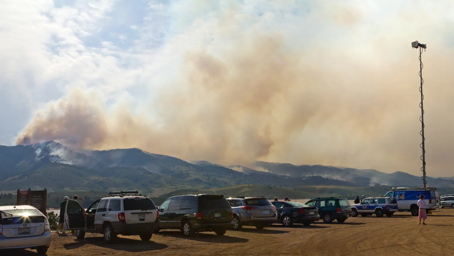 Colorado issues evacuation orders as wildfires spread
