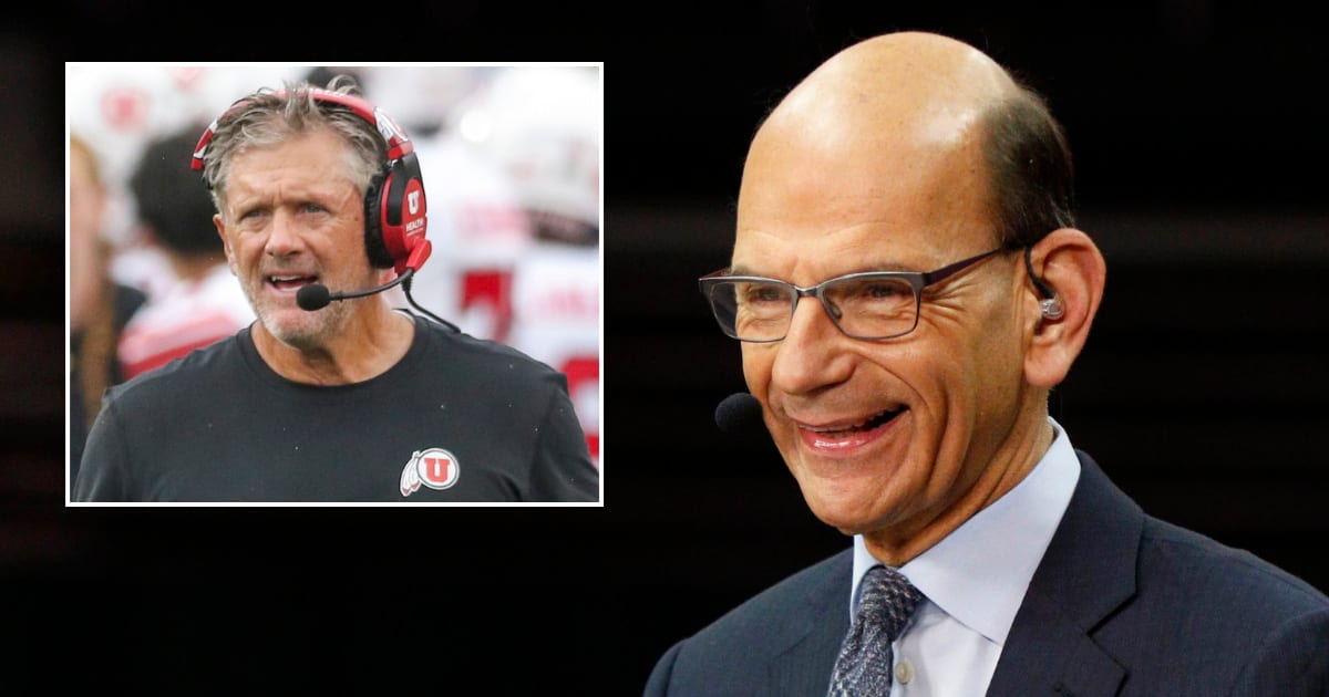 Paul Finebaum praises Michigan targeting Kyle Whittingham: 'He's a ...