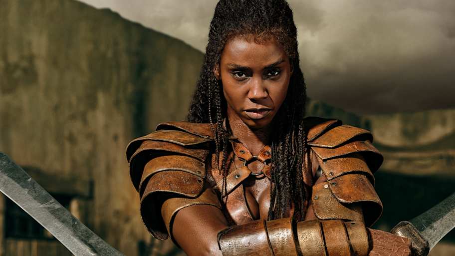 Tenika Davis breaks down Achillia's big moment in Spartacus: House of ...
