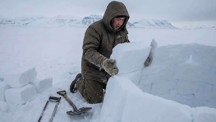 How hard it actually is to build an igloo