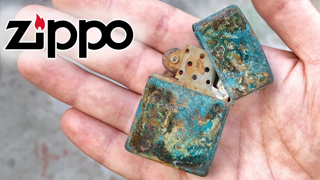 Epic Zippo restoration + custom koa wood case!