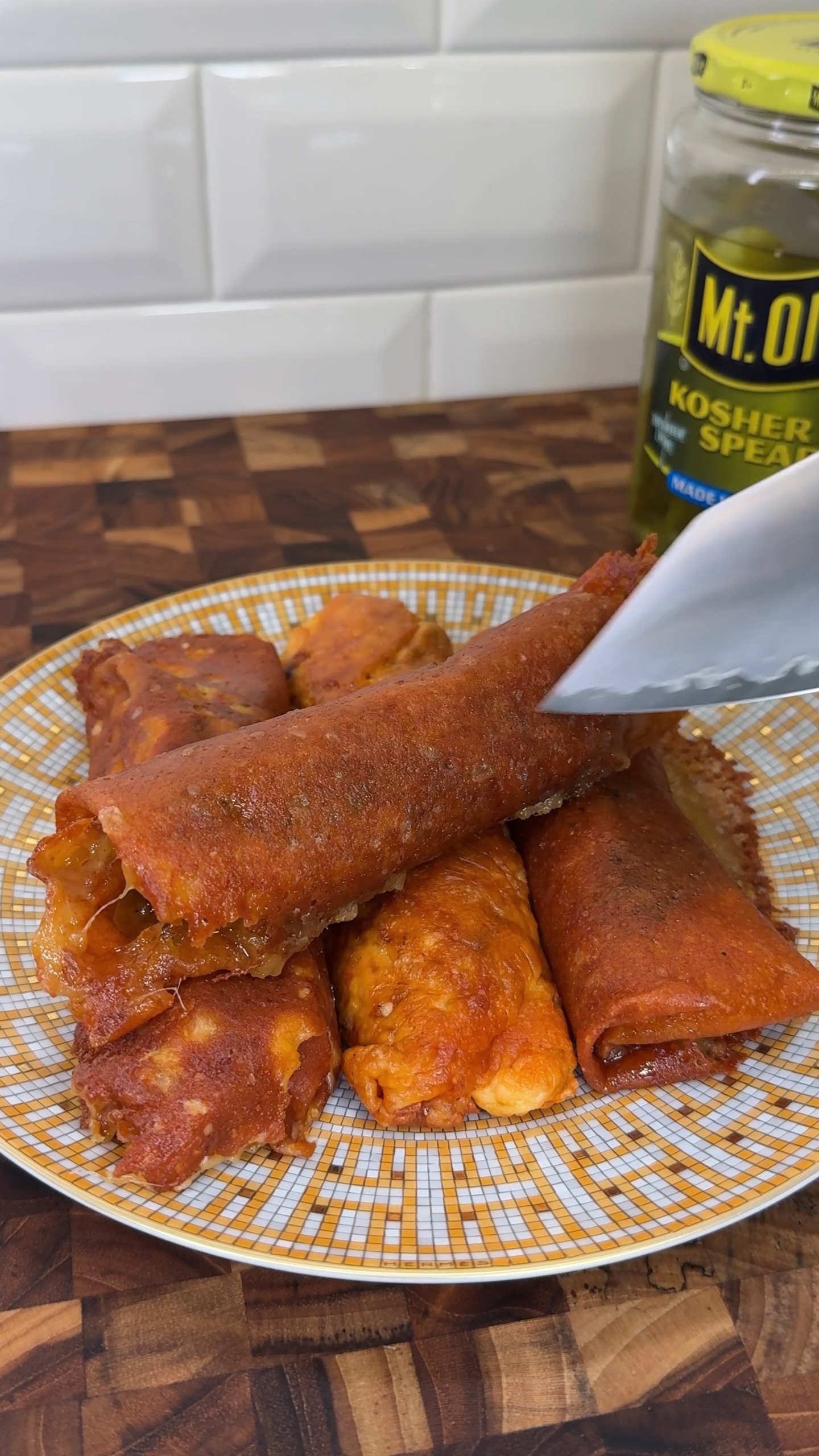 Bacon-wrapped Chickle