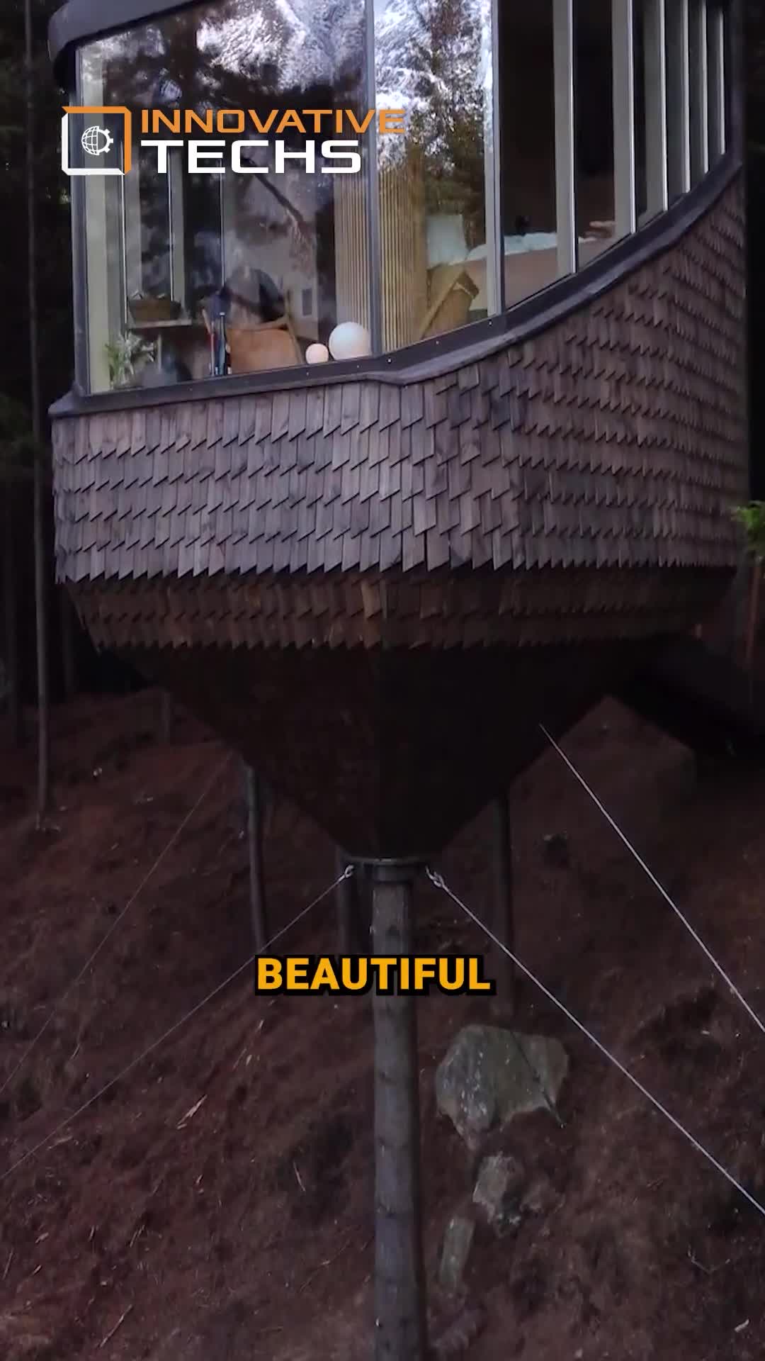 Staying in Norway’s modern treehouse: Panoramic forest & fjord views