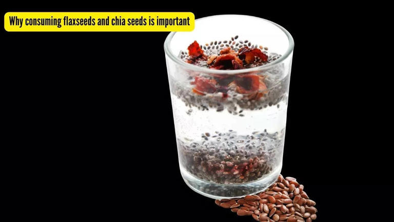 Flaxseeds and chia seeds: Expert explains why consuming these two seeds ...