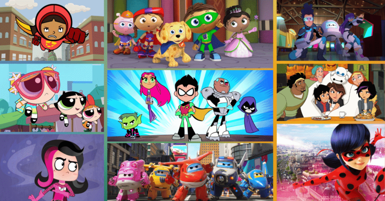 Cartoons about superheroes that teach kids big life lessons