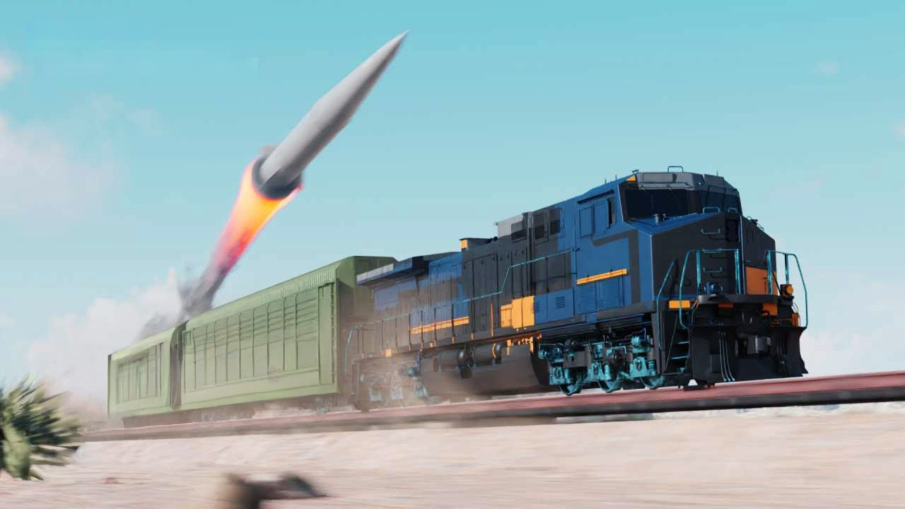 America’s secret nuclear missile trains