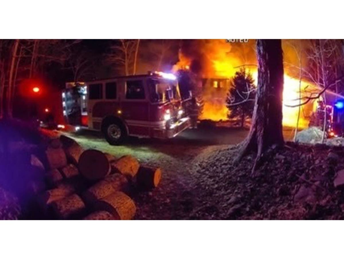 NJ home engulfed in Christmas Day fire, firefighters treated for smoke ...