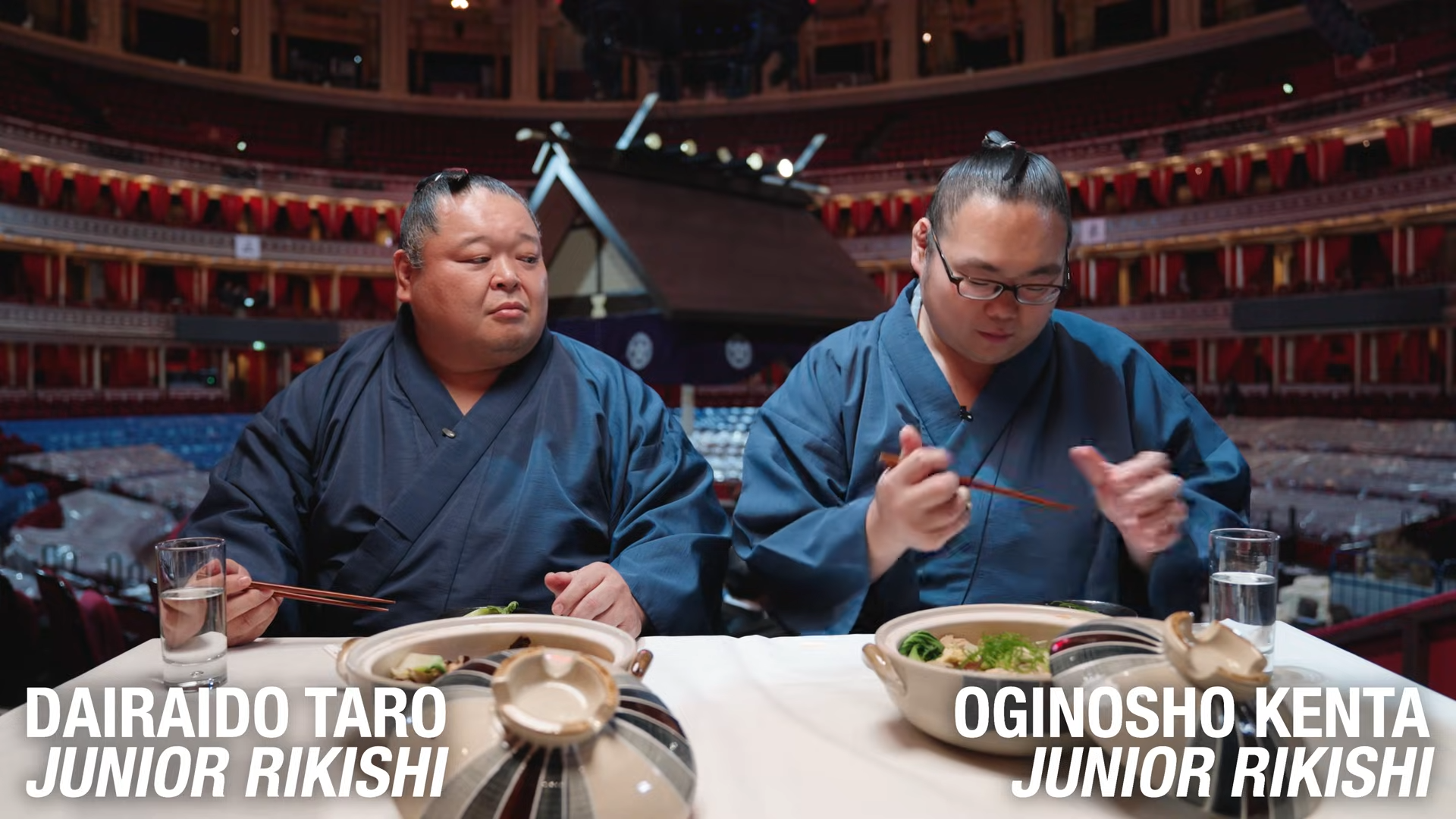 We were asked to cook for Japan’s elite sumo wrestlers