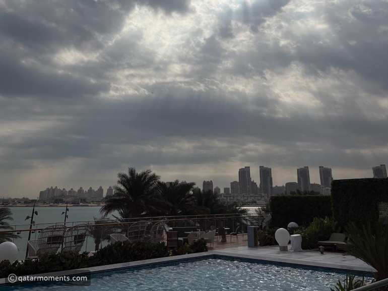 Cloudy weather and light rain forecasted until Dec. 29