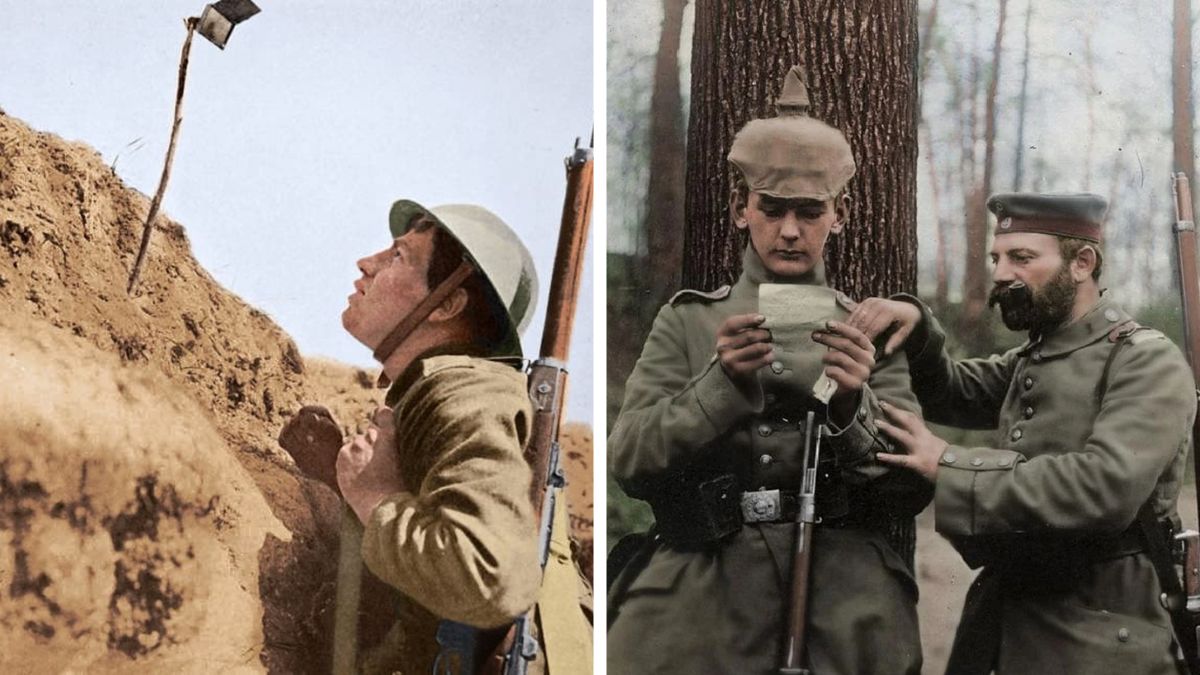 24 colorized photos from the 1910s
