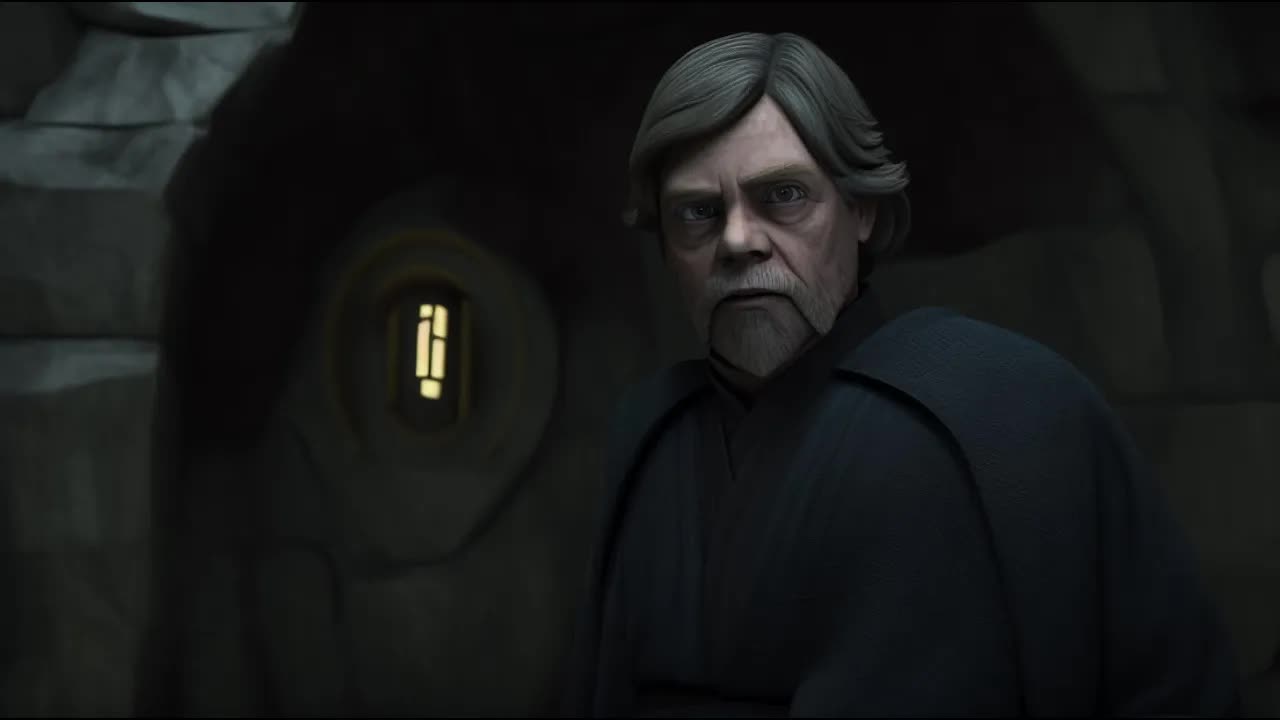 Tales of the Star Wars galaxy: Luke Skywalker talks with Darth Malgus ...