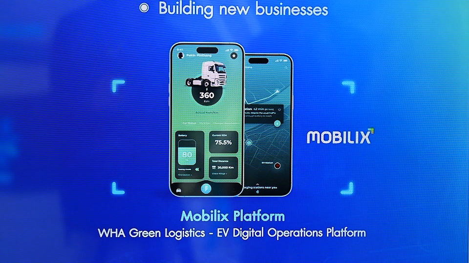 Mobilix ชู Built to suit EV ecosystem ดันไทยสู่ยุคโลจิสติกส์อัจฉริยะและ ...