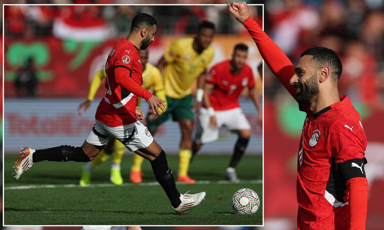 Mohamed Salah is 10-man Egypt's hero at AFCON for a second game in a row