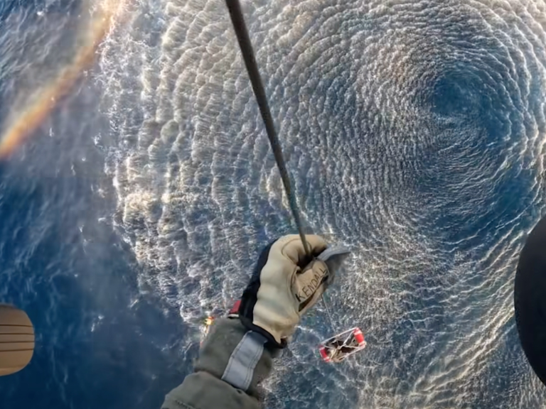 Boater rescued after commercial fishing boat catches fire near ...