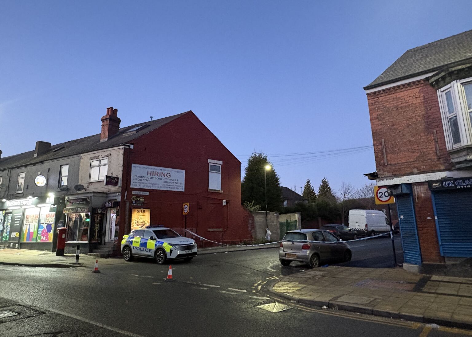 Man fighting for life after Christmas Day shooting in Sheffield