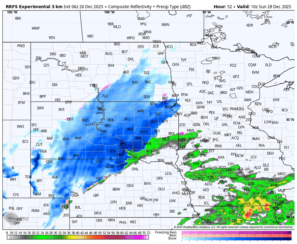 Models cooking up a possible snowstorm Sunday in the Twin Cities
