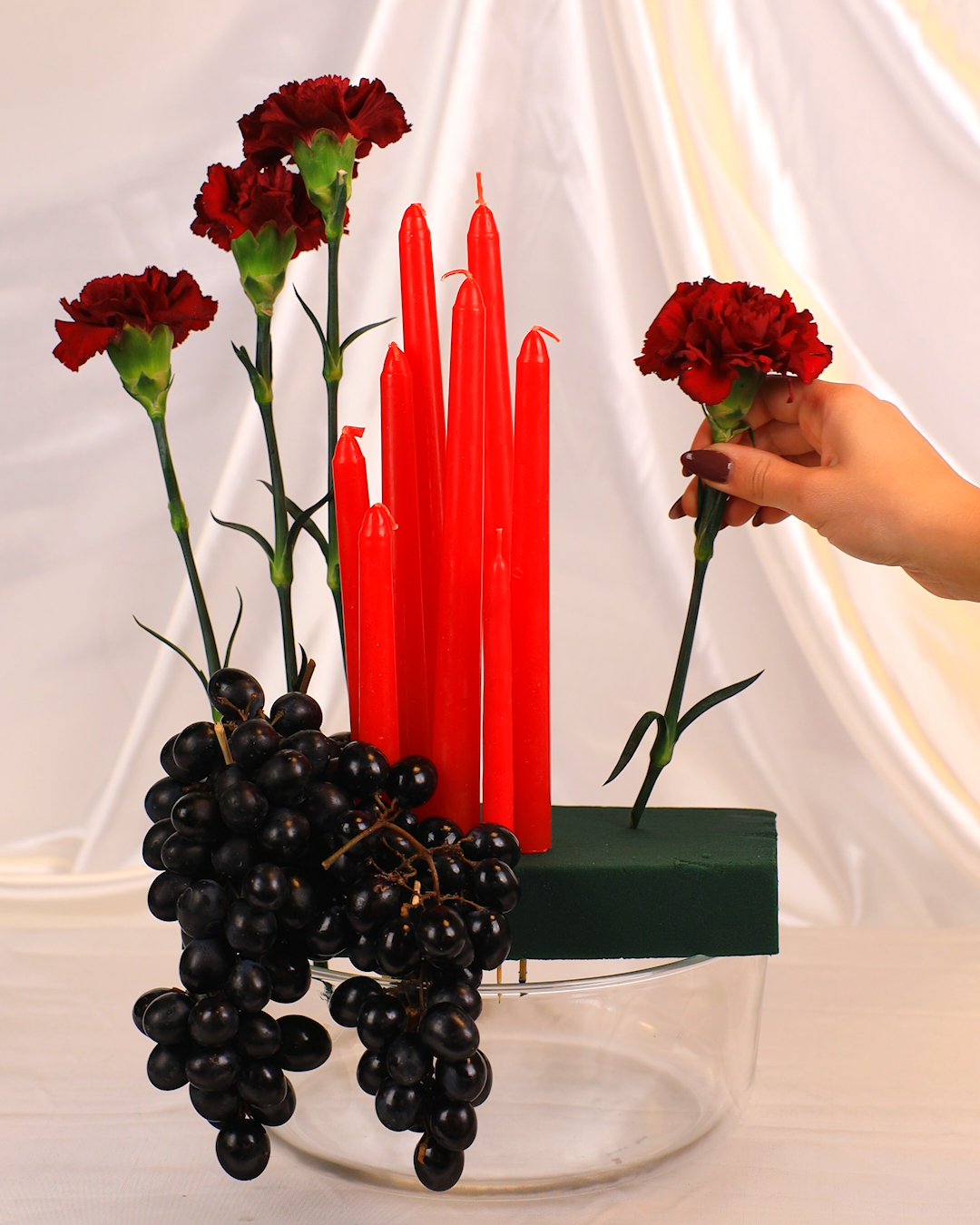DIY unique candle centerpiece🕯️