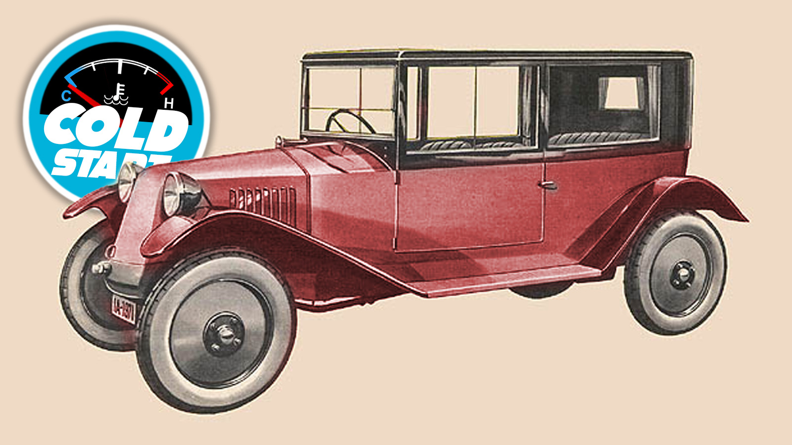 In honor of Boxing Day, here's Tatra's first boxer-engined car