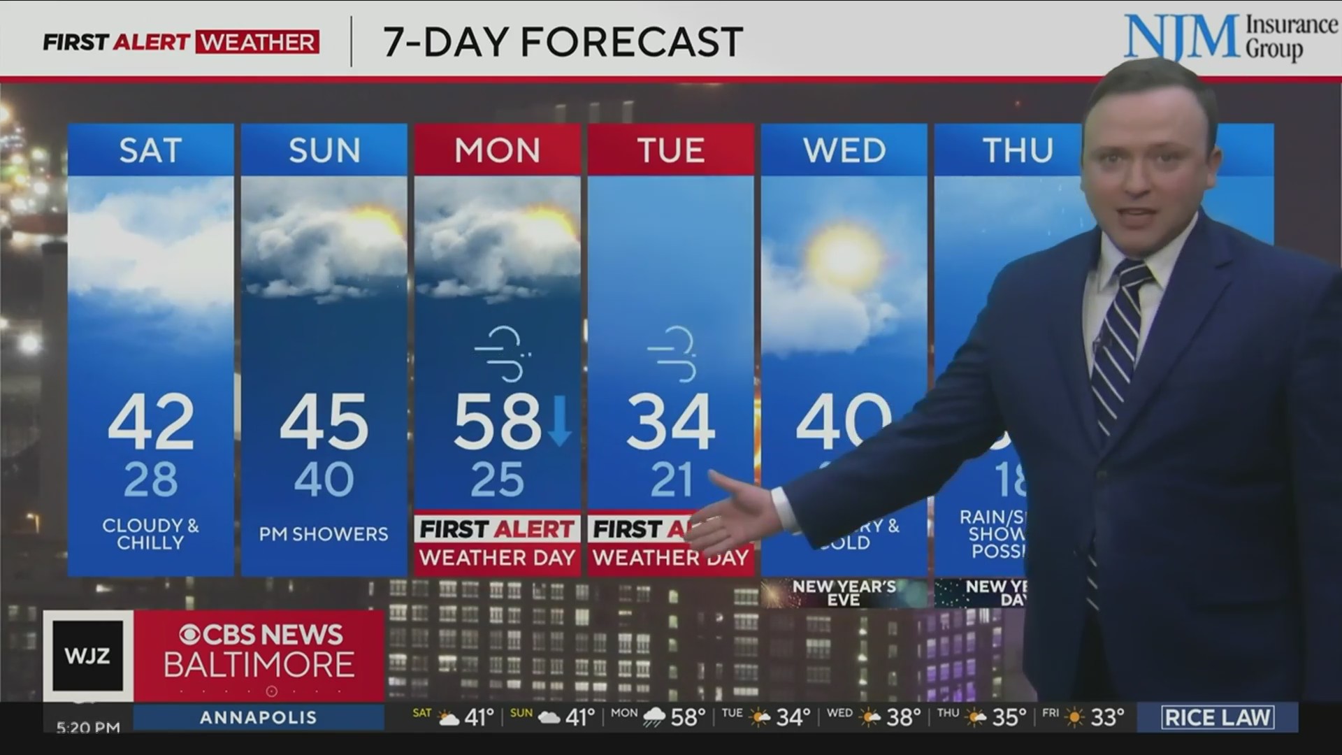 Wintry mix continues in Maryland into Friday evening