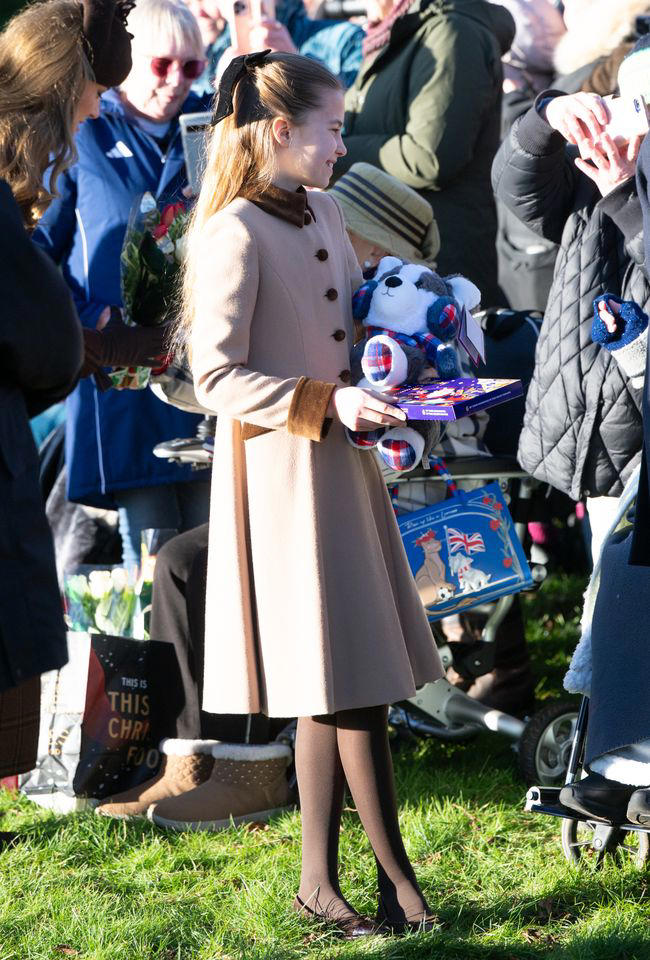 Princess Charlotte breaks royal protocol for second year in a row at ...