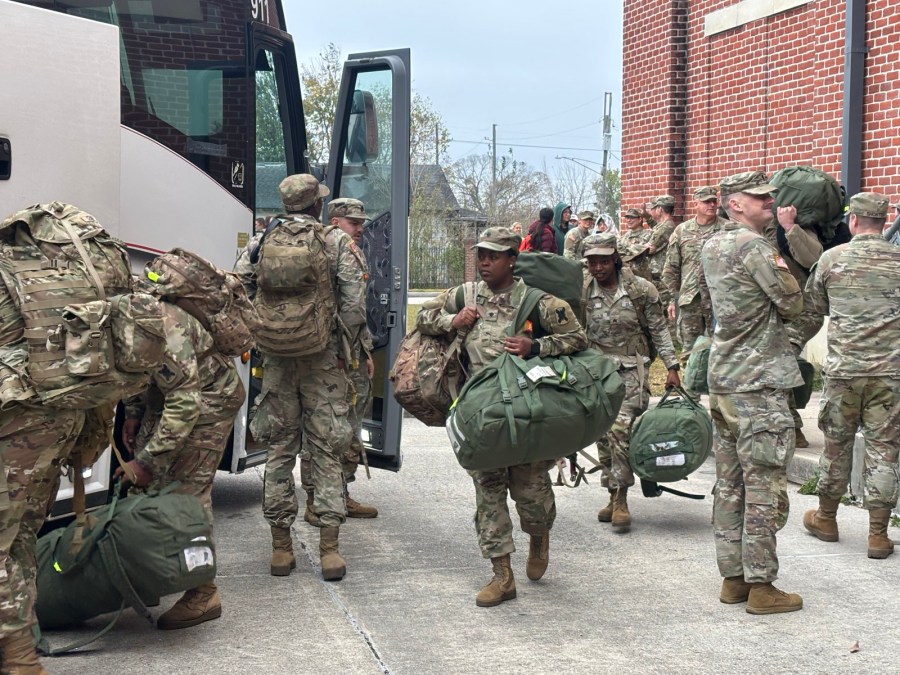 National Guard deploying to New Orleans nears
