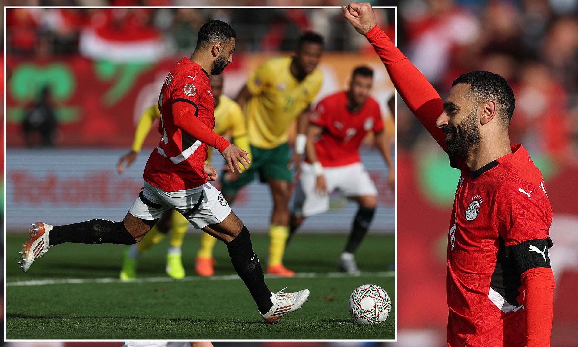 Mohamed Salah is 10-man Egypt's hero at AFCON for a second game in a row