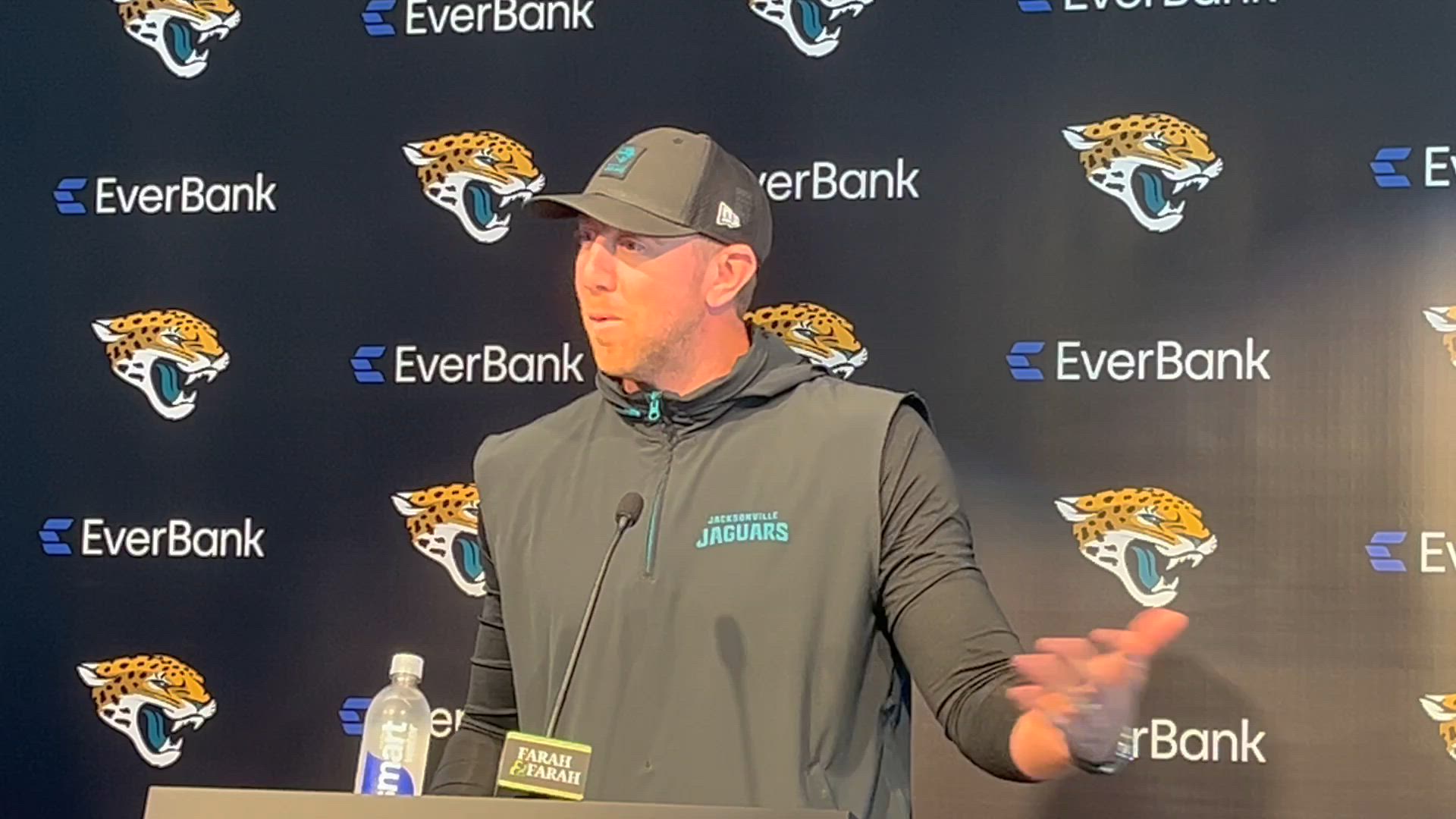 Jacksonville Jaguars head coach Liam Coen on tape reviewing process and ...