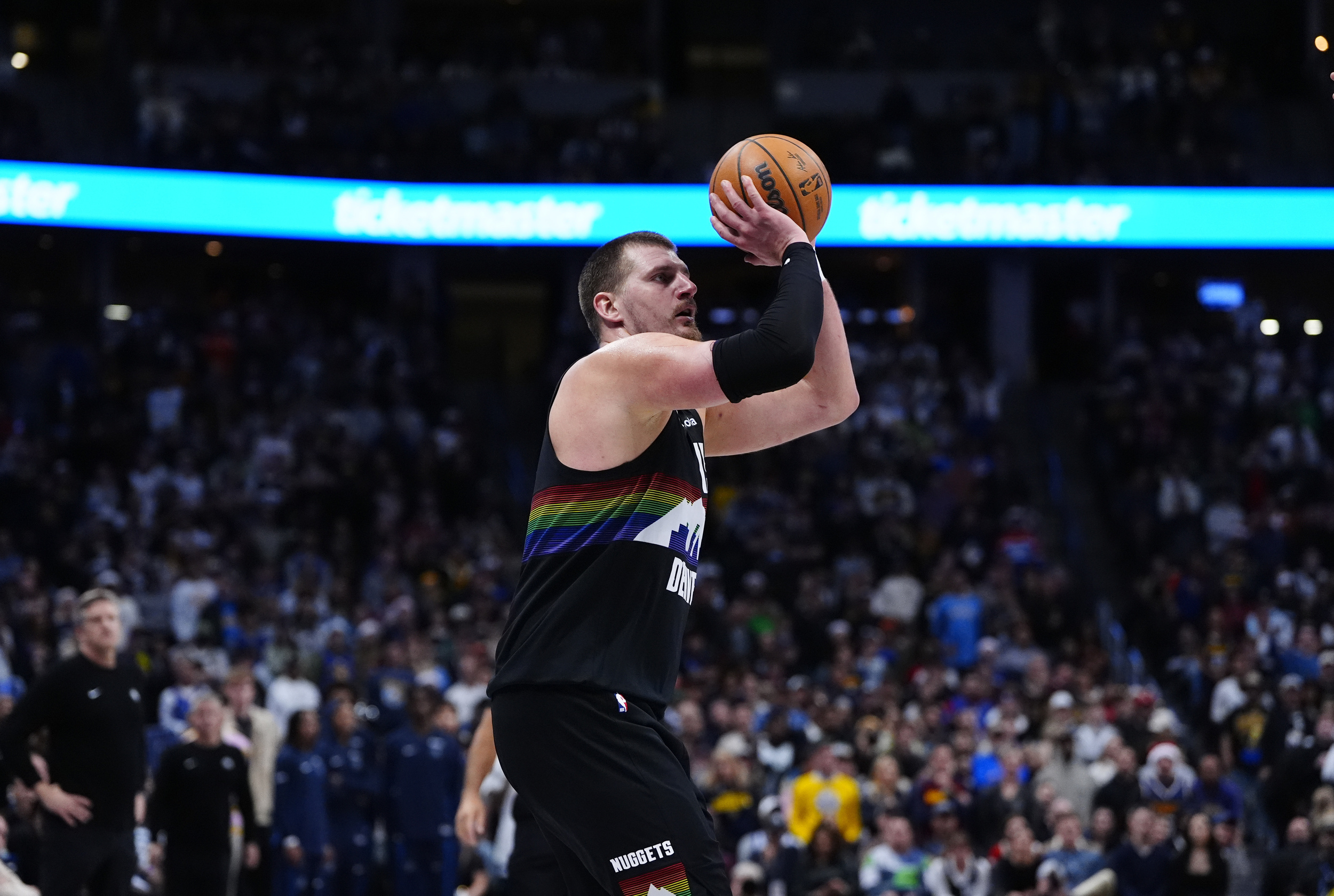 Nikola Jokic got a haircut immediately after Thursday’s win