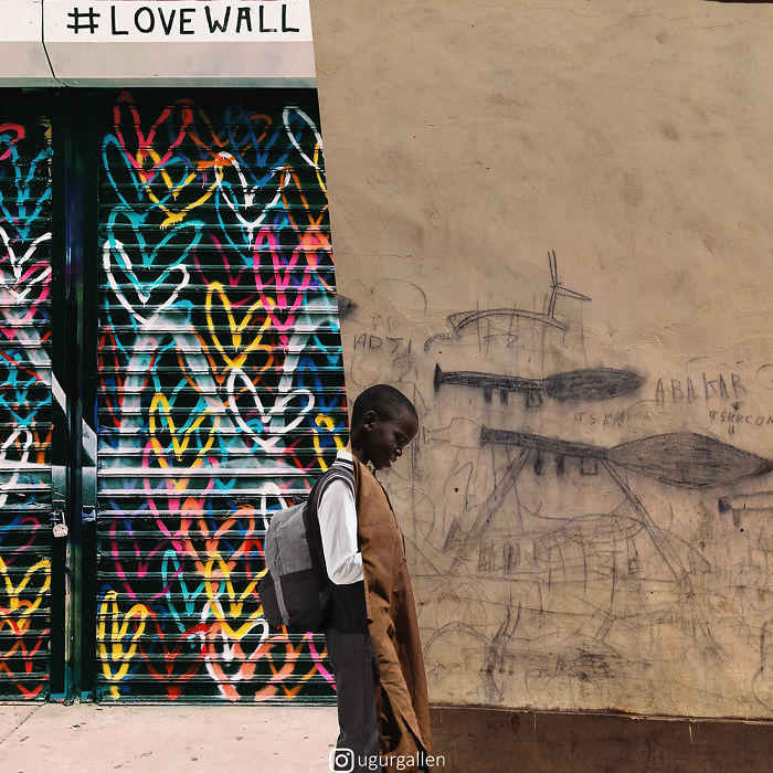 I show the contrast between the two worlds that our children currently ...