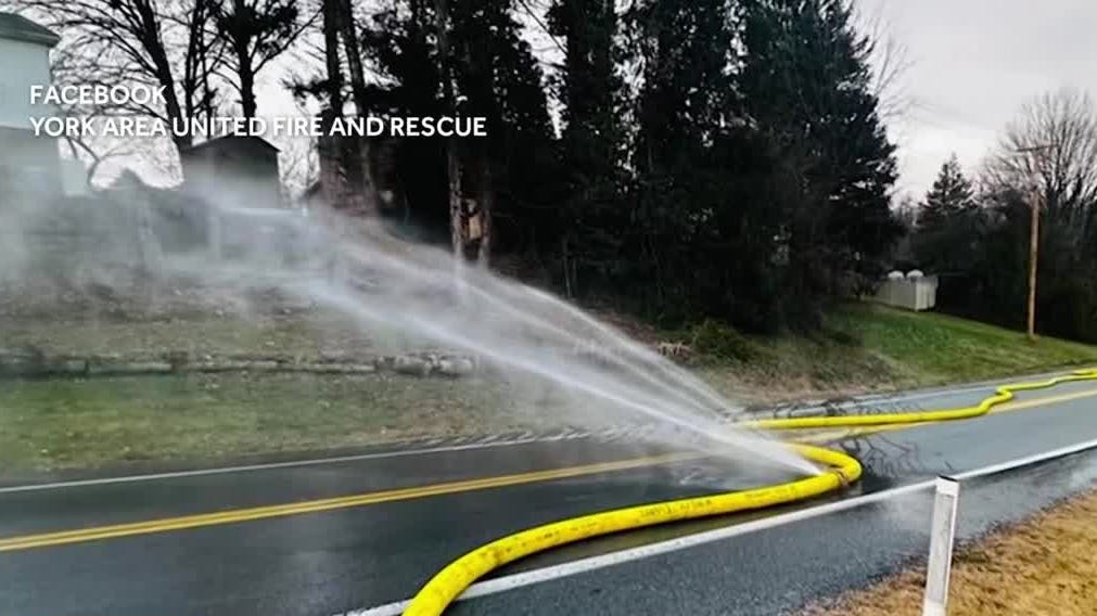 York County fire company's hose run over twice in the same week