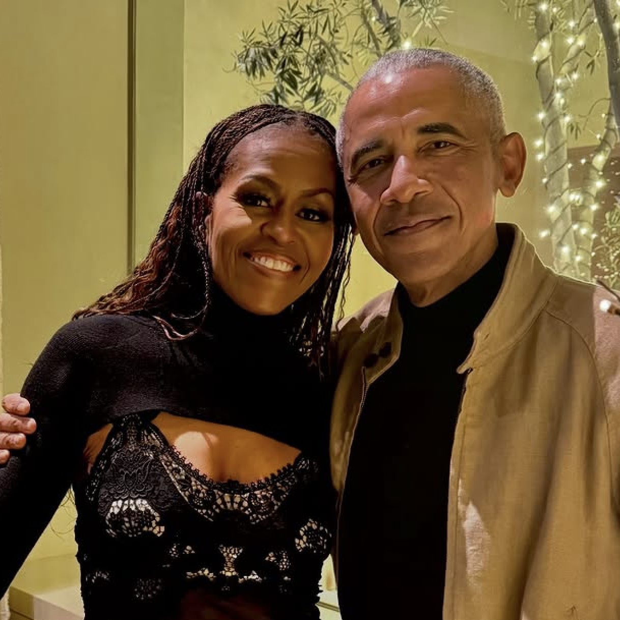 Michelle Obama styles archival Alexander McQueen with a polarizing ...