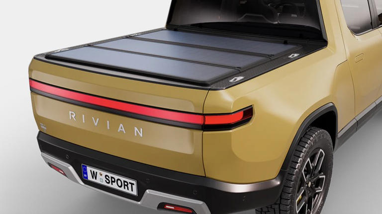 This solar tonneau cover is a neat idea, but how useful is it?