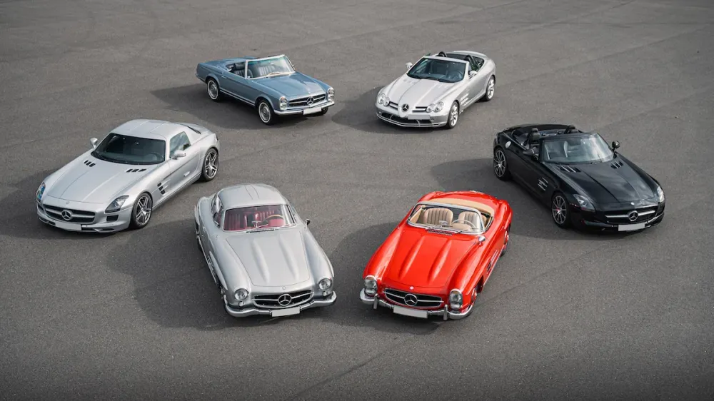 Six-model Mercedes 'Silver Star Collection'